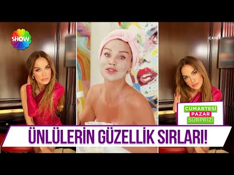 Ünlülerinin birbirinden ilginç güzellik sırları!