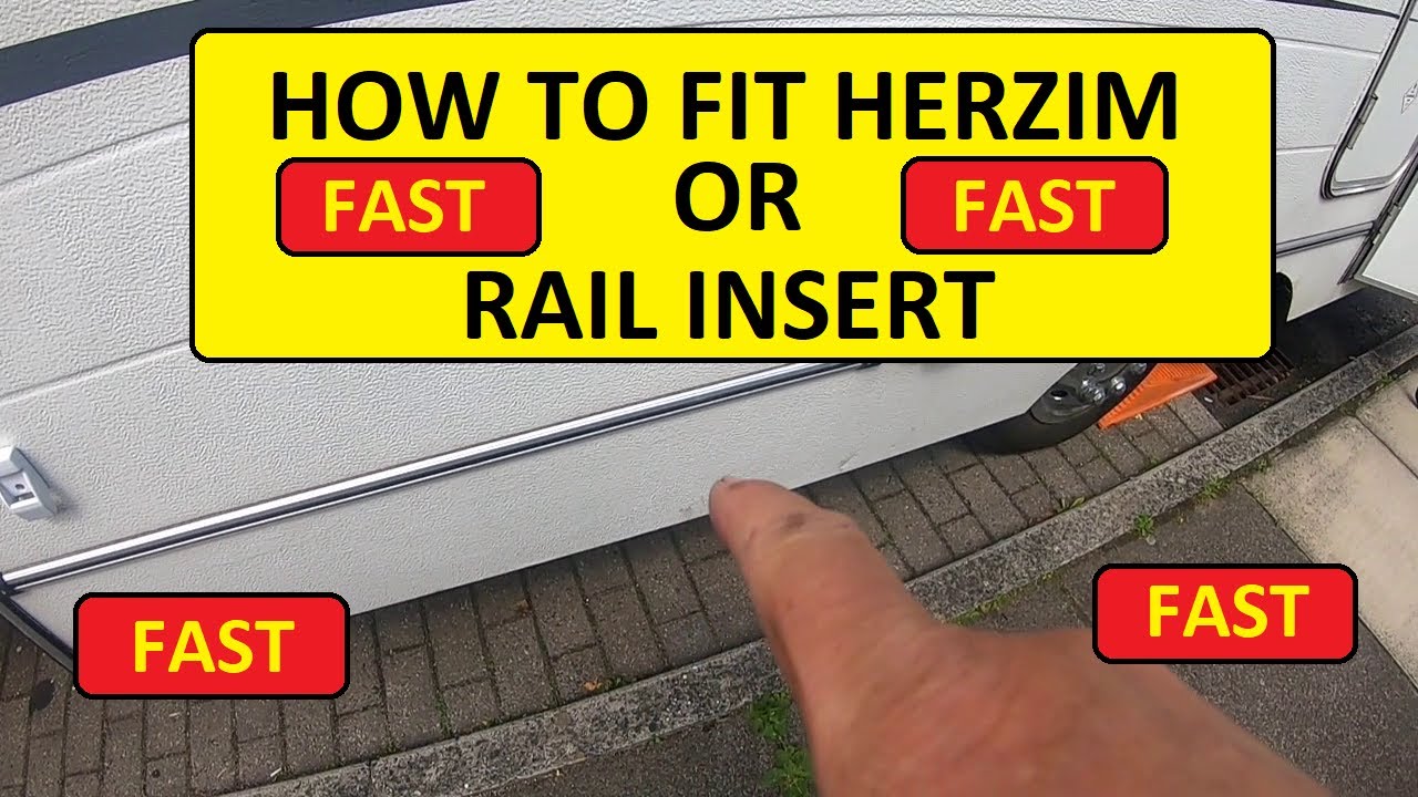 Talbot Express Highlander How To Fit Herzim Aluminium Rail Infil FAST ...
