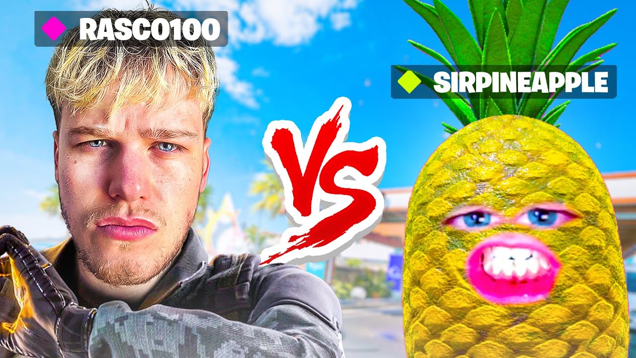 Rasco100 VS Sir Pineapple (INSANE ENDING) - YouTube