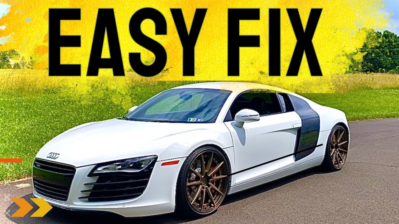 Rebuilding a CRASHED Audi R8 in 8 Minutes! - YouTube