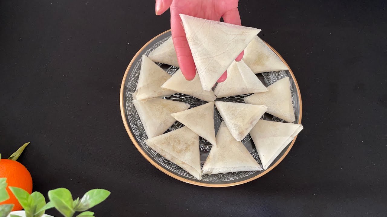 Tuto Pliage Samoussa Facile et Rapide #pliage #samosa - YouTube
