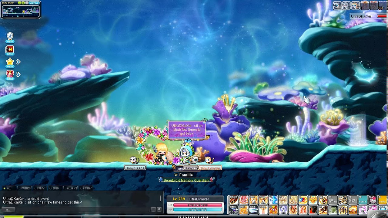 MAPLESEA BEAUTYROID SEASON 2 [Primrose Chair] - YouTube