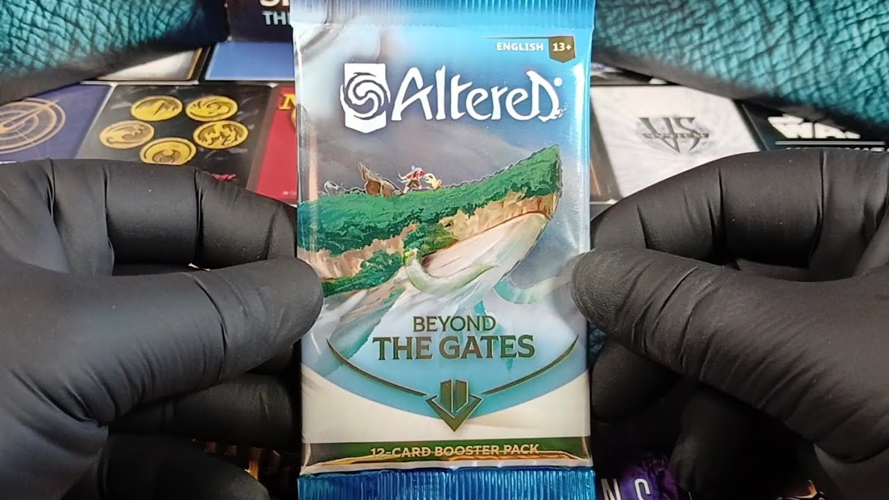 Altered TCG - Beyond The Gates ENG booster pack opening - YouTube