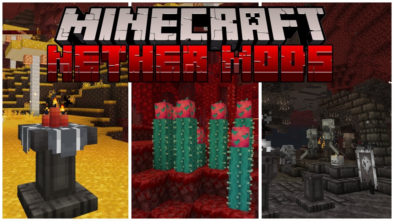 TOP 5 Mods that REVAMP the NETHER in Minecraft! - YouTube
