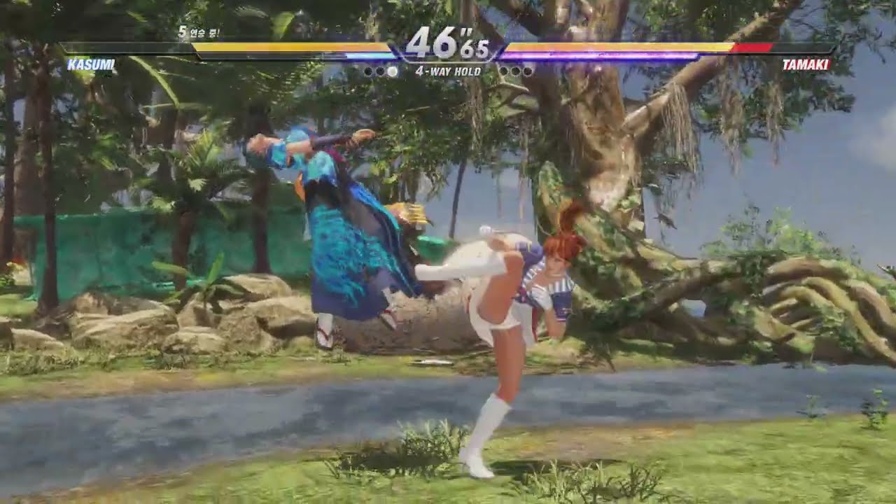 Dead Or Alive 6 Kasumi Vs Tamaki Youtube