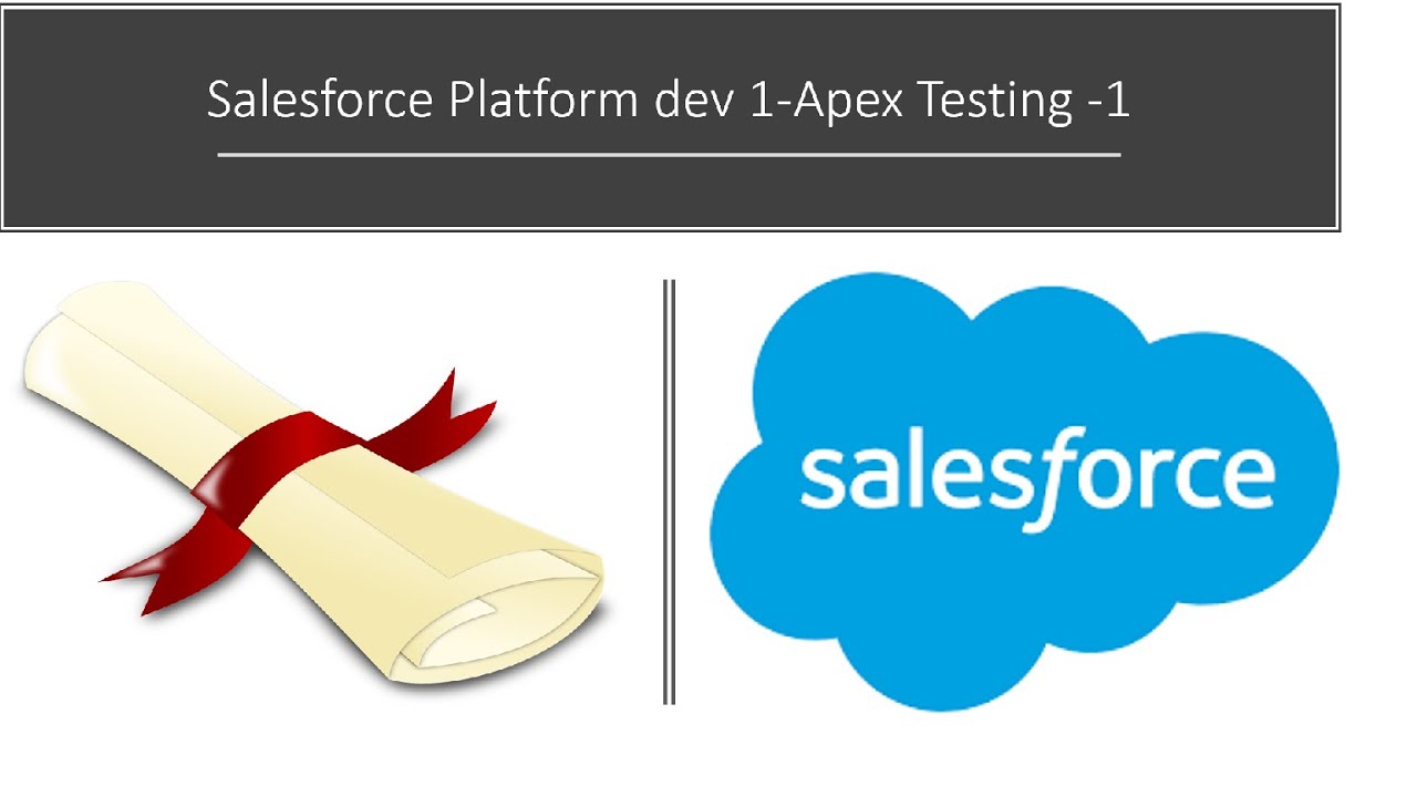 Salesforce Platform dev 1 Apex Testing 1 - YouTube