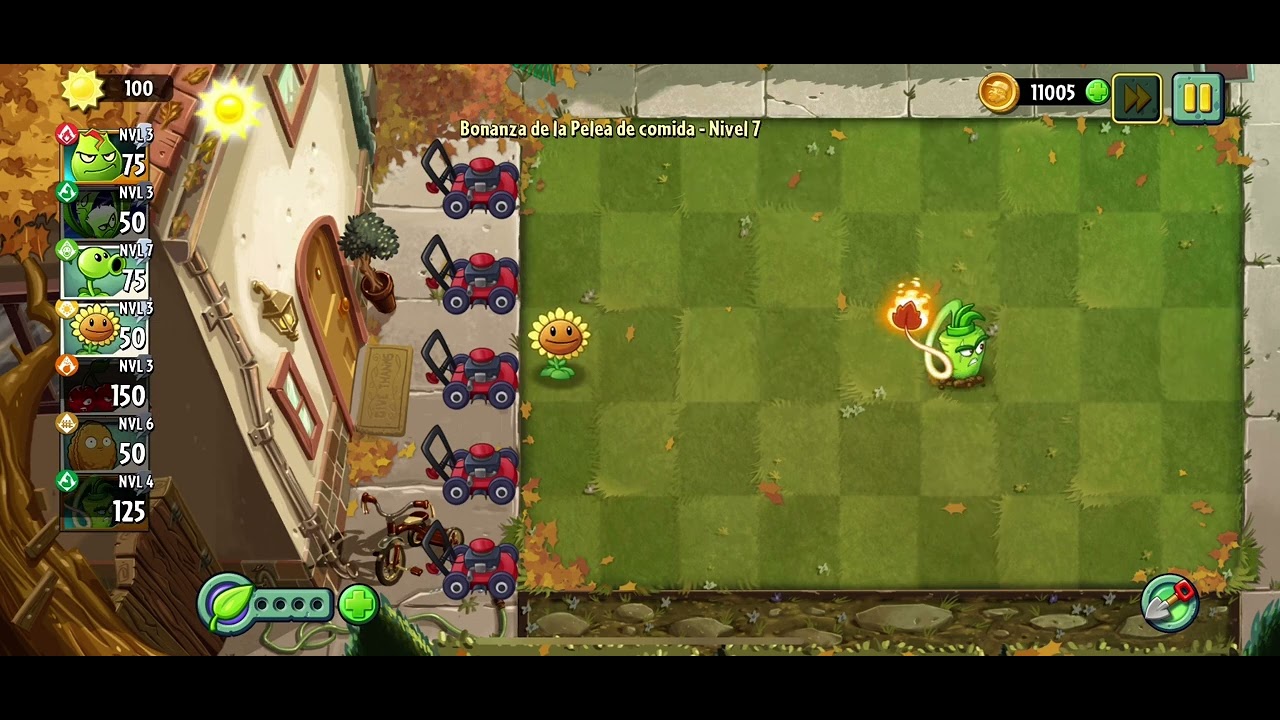Food Fight 2023 | Level 7 | PVZ2 - YouTube