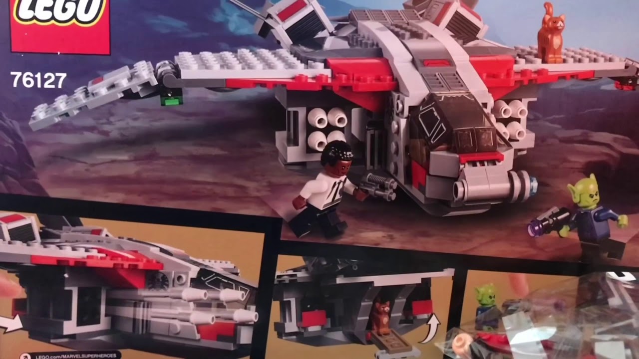 Captain Marvel Lego Set up 🔥⚡️ - YouTube