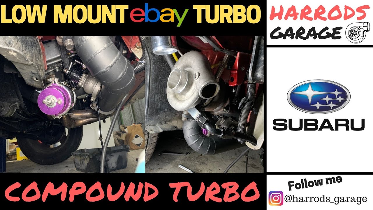 Compound Turbo Subaru | TD05 Low Mount Turbo - YouTube