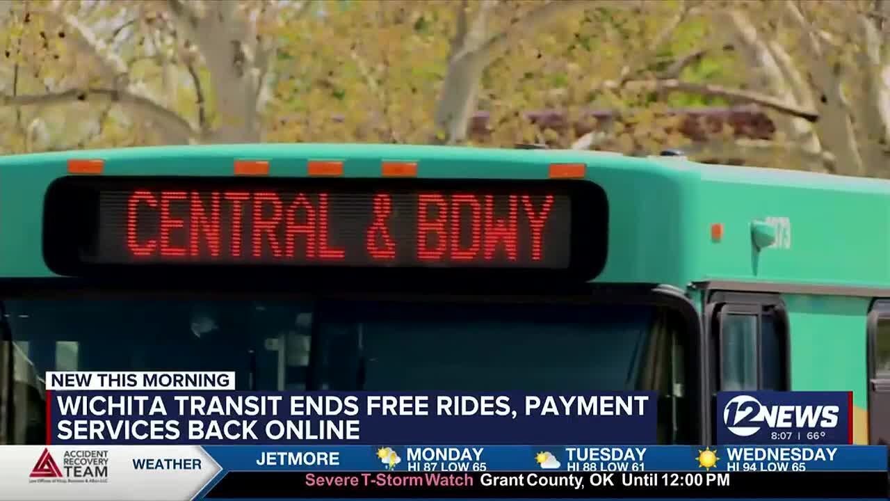 Wichita Transit resuming normal operations Monday - YouTube