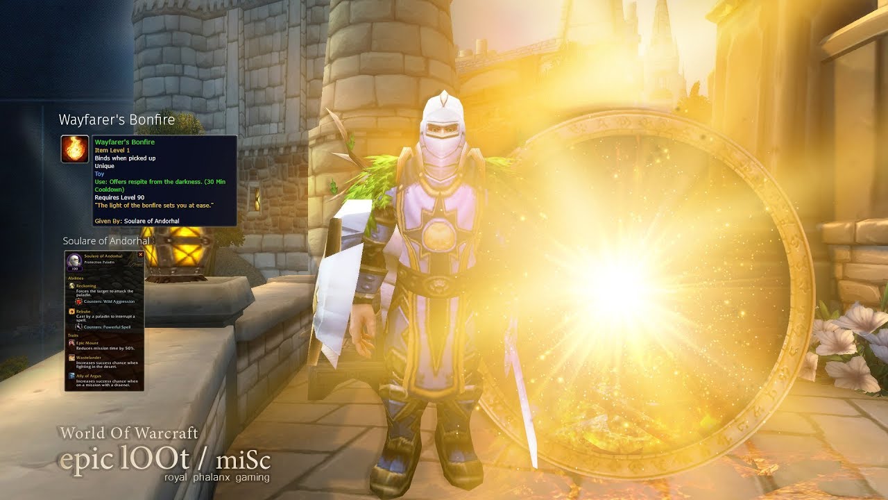 Wayfarer's Bonfire TOY! from Soulare of Andorhal in Stormwind or ...