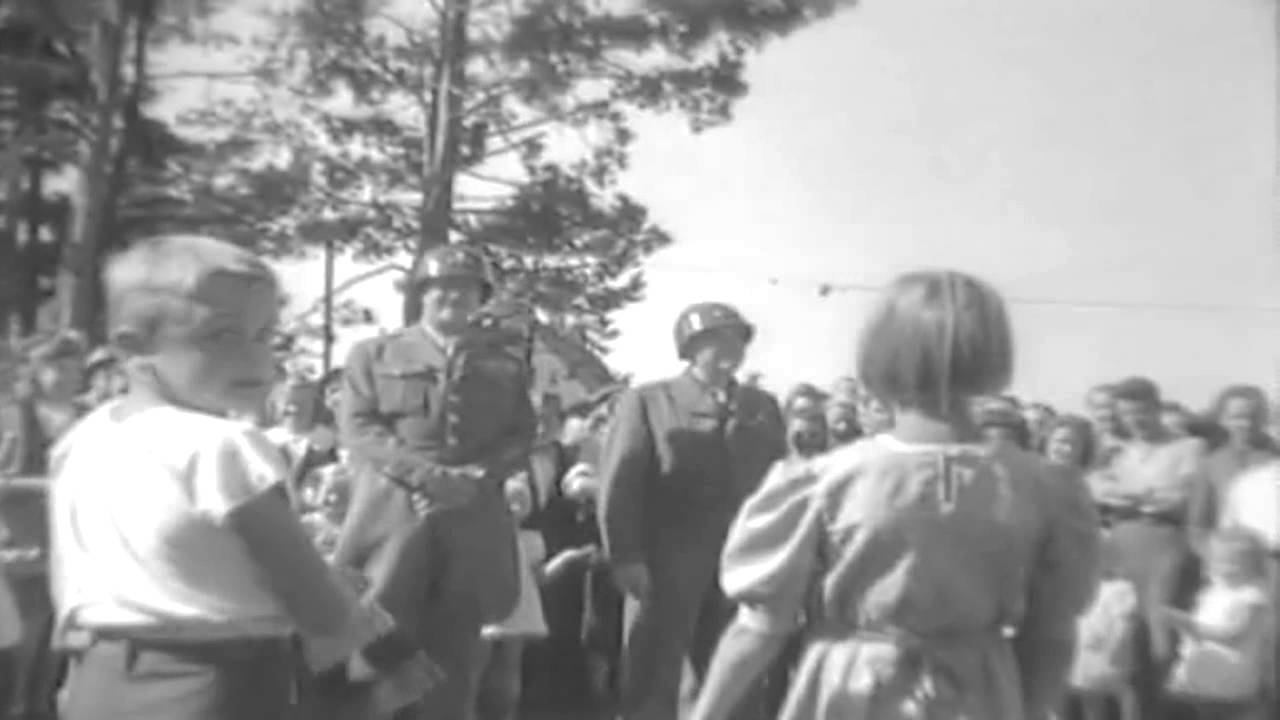 U.S. Generals Visit Displaced Persons Camps, Wolfratshausen, Germany ...