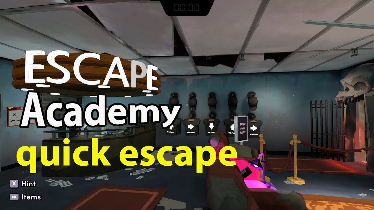 Escape Academy gameplay . Quick escape in Escape Academy . - YouTube