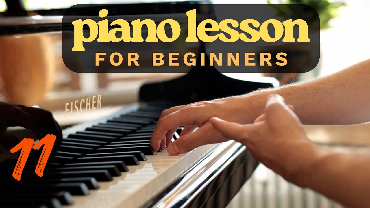 Piano Lesson for Beginners – Chapter 11: Hand Position & Movement - YouTube