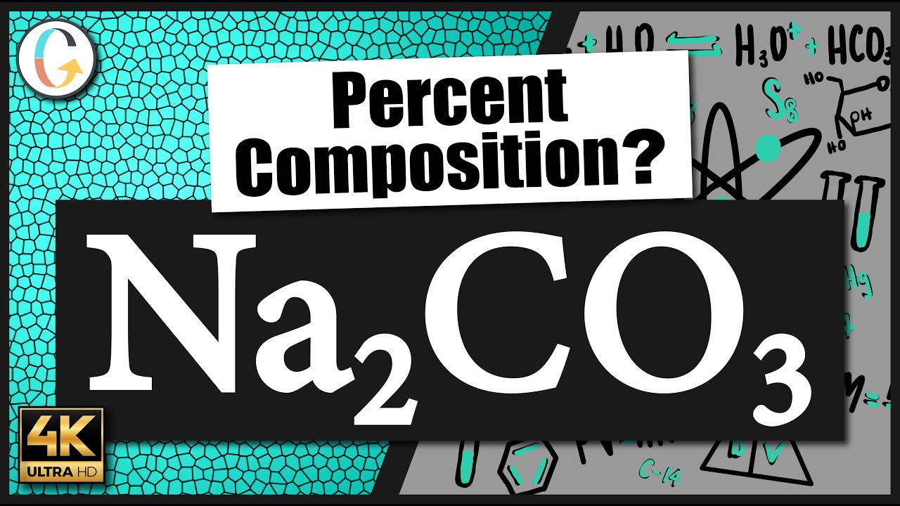 How to find the percent composition of Na2CO3 (Sodium Carbonate) - YouTube