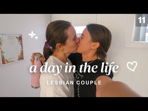 Day In The Life of a Newlywed Lesbian Couple 🌈🤍🕊️
