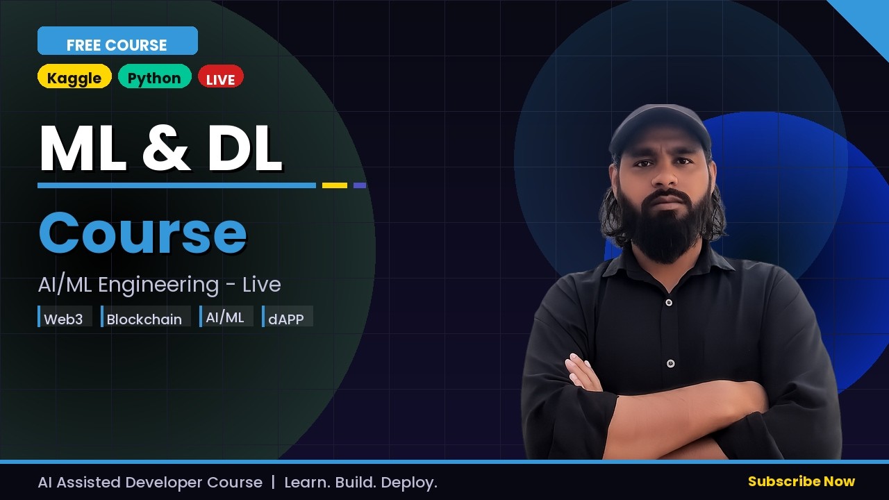 Machine Learning Full Course FREE 2026 🚀 | Learn ML From Scratch to ...