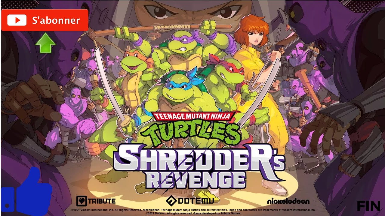 Let's Play Teenage Mutant Ninja Turtles Shredders Revenge Episode FIN ...