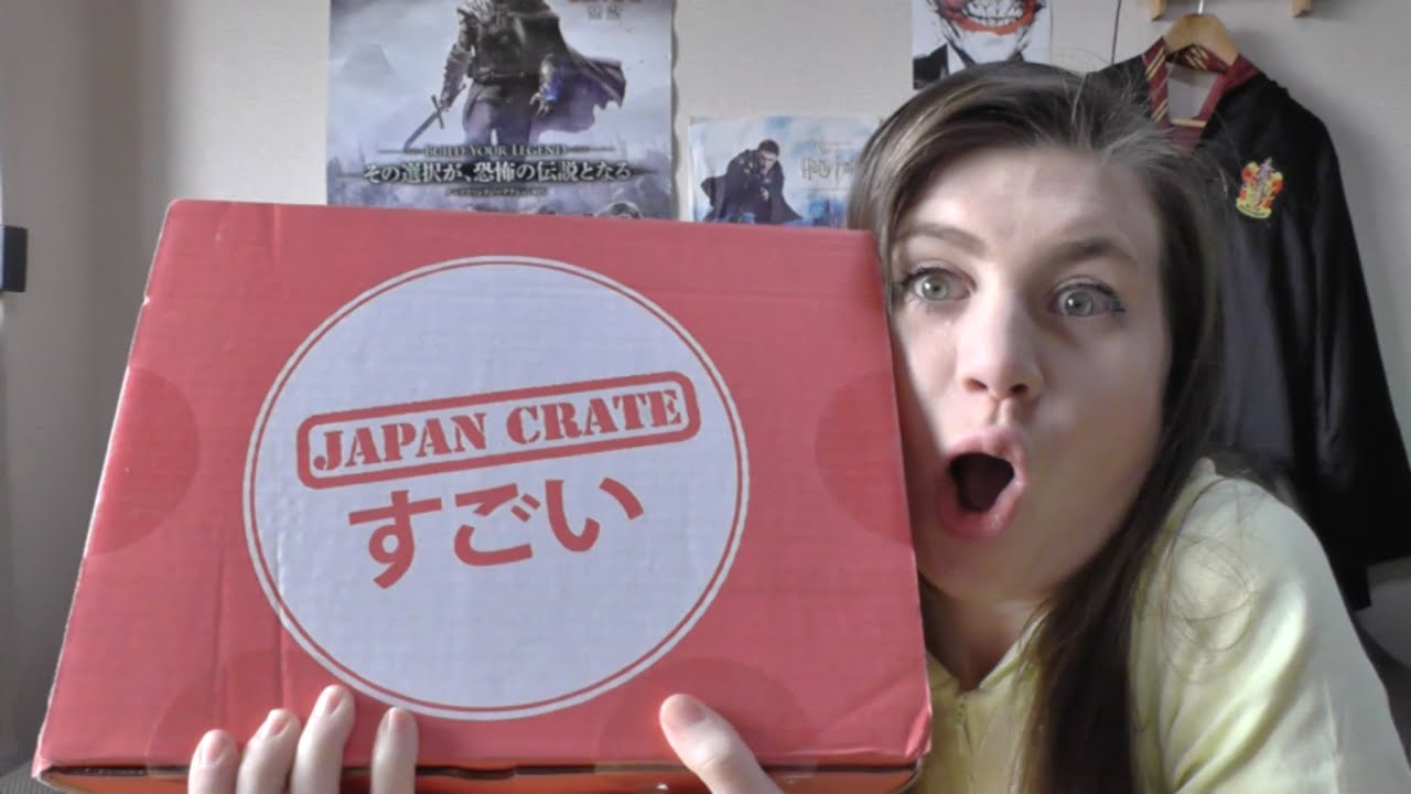 Japan Crate February 2015 (ENG SUB)- פתיחת קופסא - YouTube