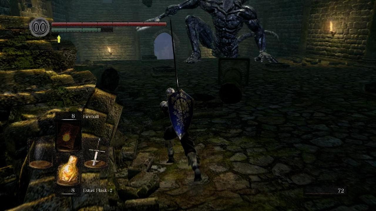 DARK SOULS: REMASTERED Mini Boss Titanite Demon - YouTube
