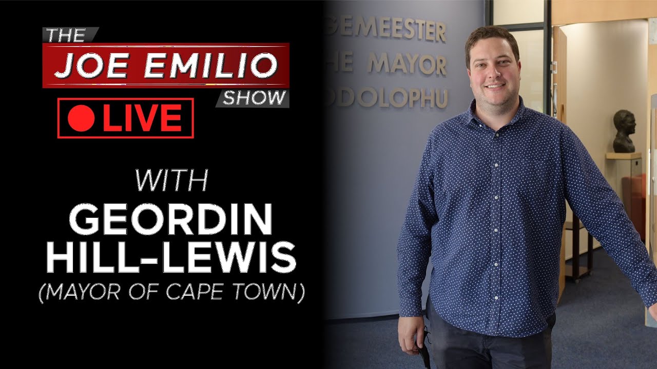 🔴 LIVE w/ Geordin Hill-Lewis | The Mayor of Cape Town | 29 Nov 2021 ...