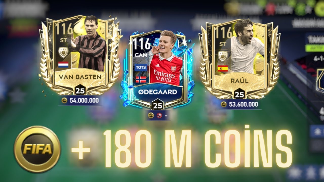 +180 MİLYON COINS İLE EFSANE GEN YÜKSELTME !! / Fifa Mobile 22 - YouTube