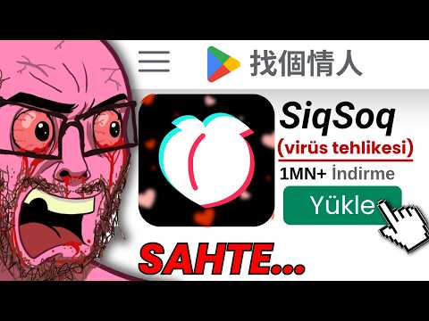 En İğrenç SOSYAL MEDYA UYGULAMALARINI İNDİRMEK HATAYDI...