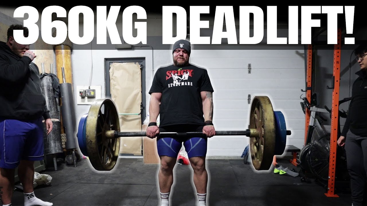 360KG DEADLIFTS (793LBS) | Road to Bahrain - YouTube