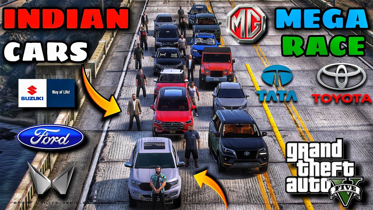 Indian Cars MEGA Drag RACE🔥 - YouTube