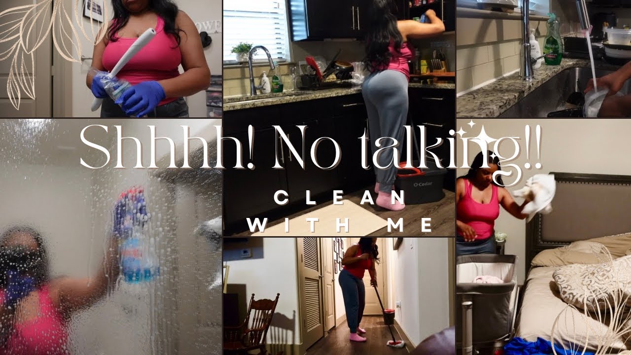 Shhhh!!! If you want to learn how clean productively just WATCH!!! No ...