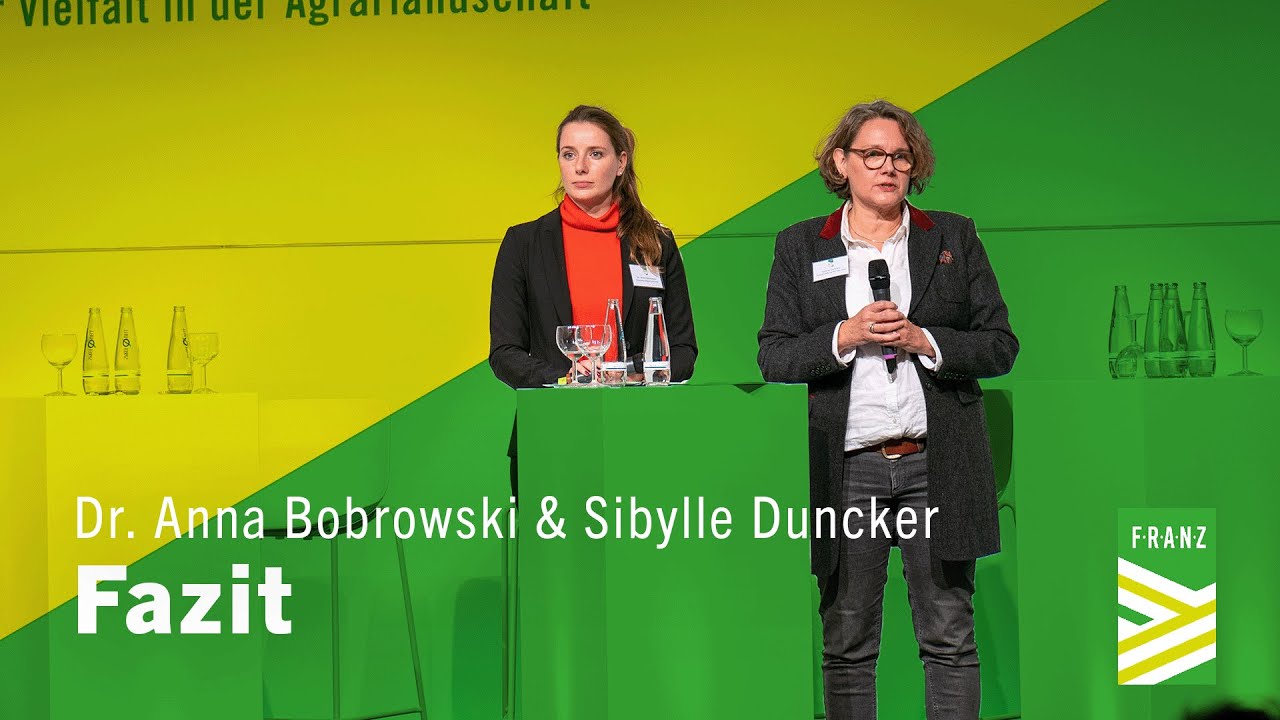 Fazit mit Dr. Anna Bobrowski & Sibylle Duncker I 2. FRANZ Symposium ...