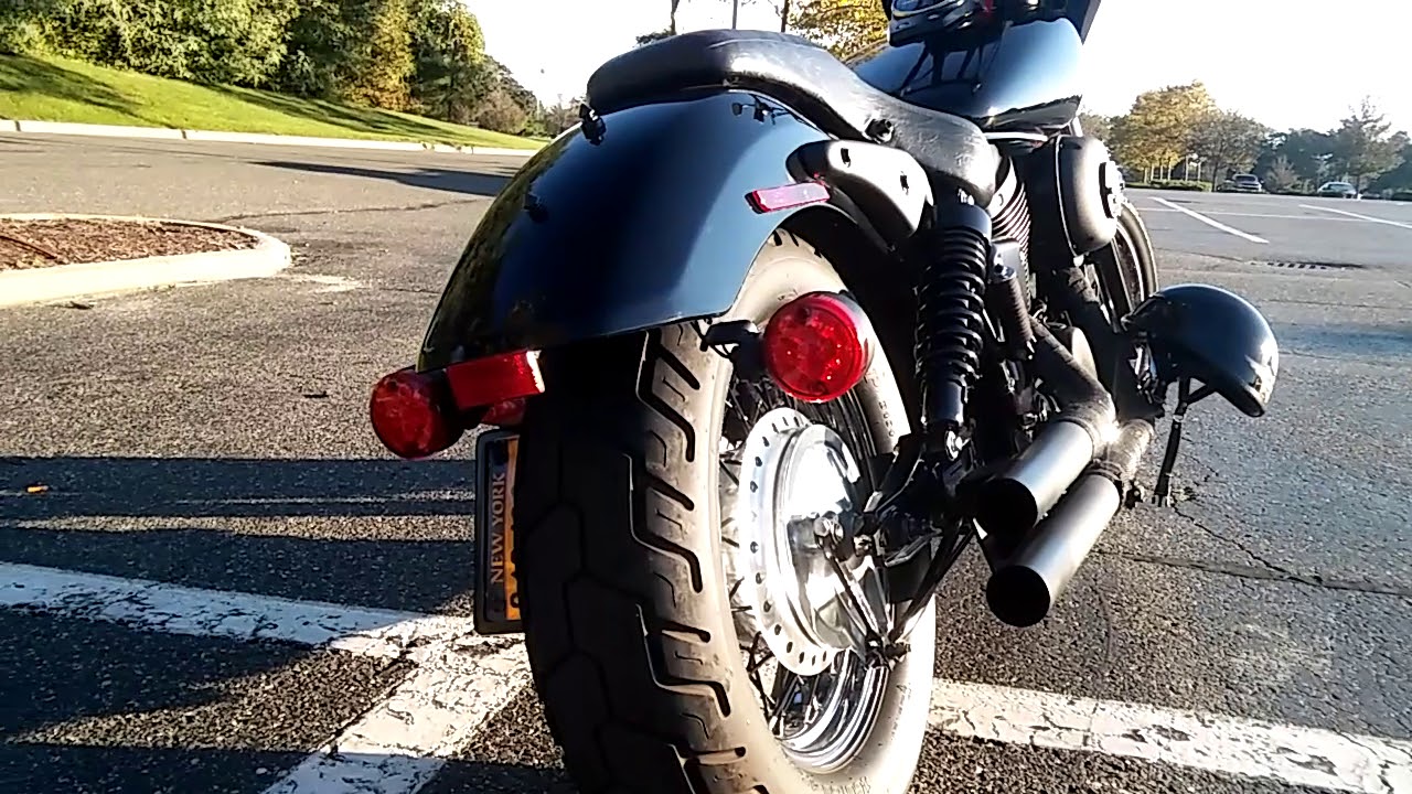 02 Honda shadow spirit club style - YouTube