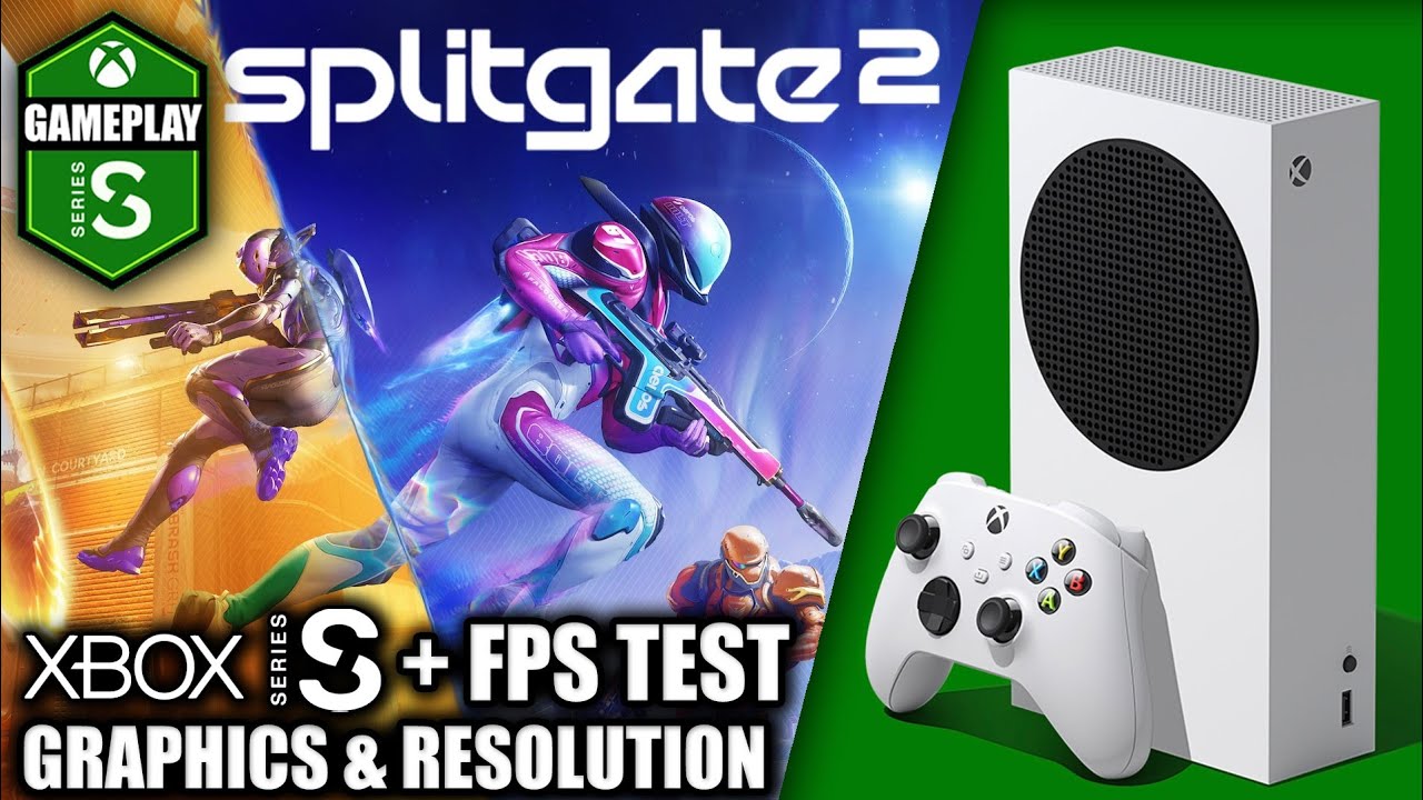 Splitgate 2 - Xbox Series S Gameplay + FPS Test - YouTube