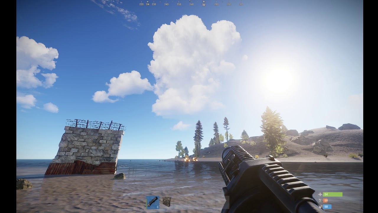 Grenade Launcher on Staging Rust - YouTube