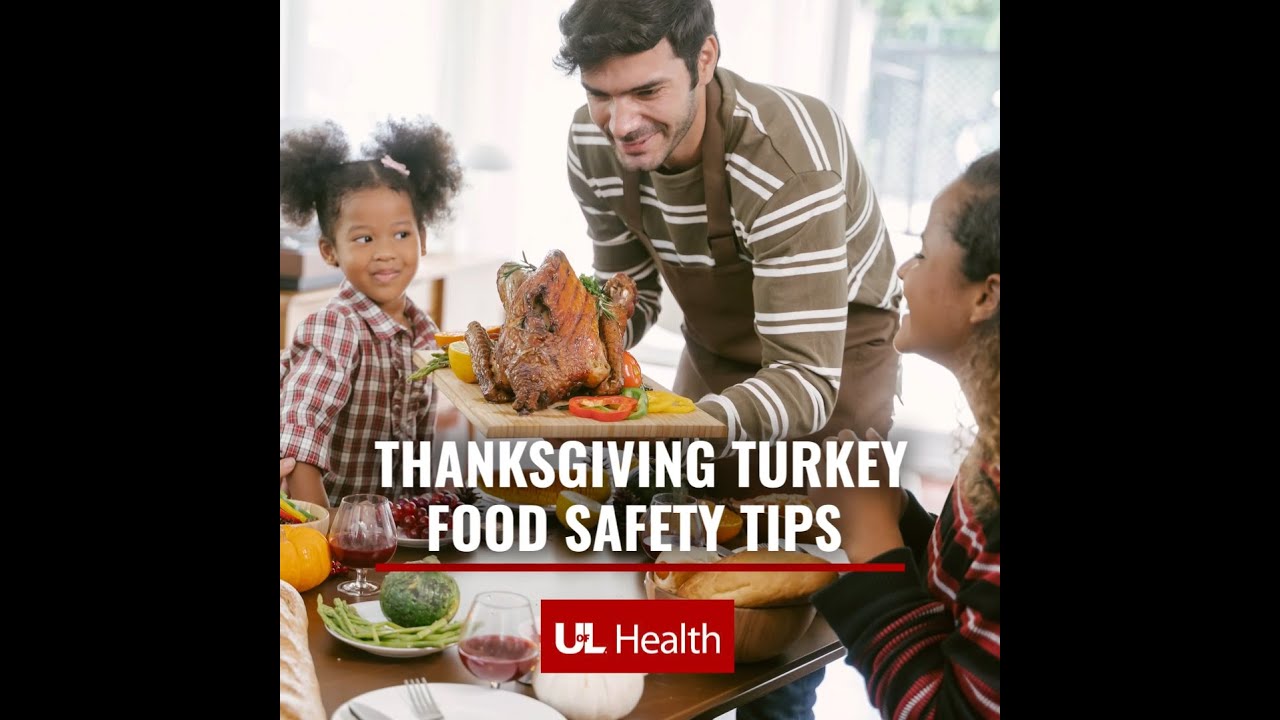 Thanksgiving turkey food safety tips - YouTube