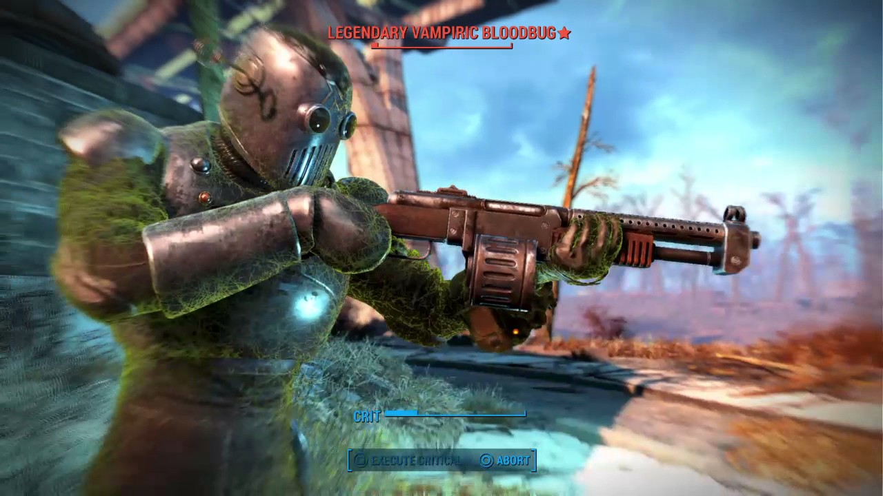 Fallout 4 rust devil/blood bug battle - YouTube