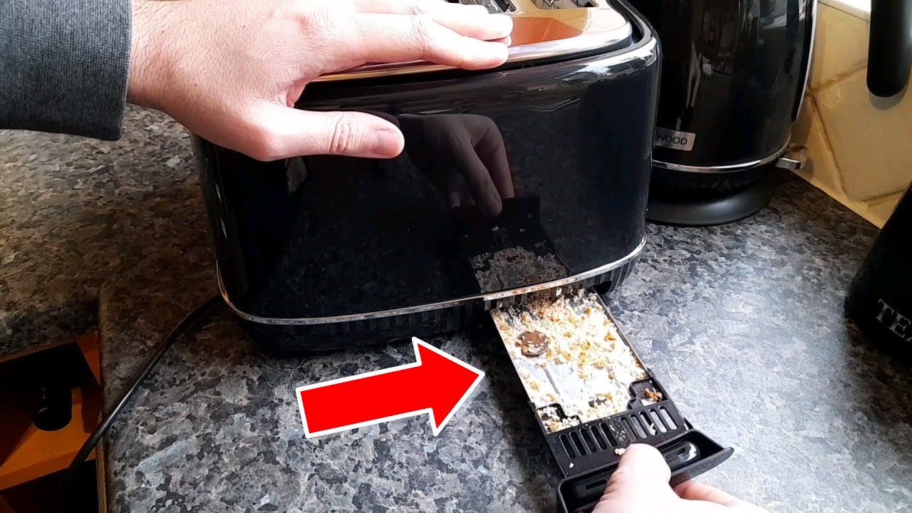 Toaster Hack - Hidden Cleaning Tray! - YouTube