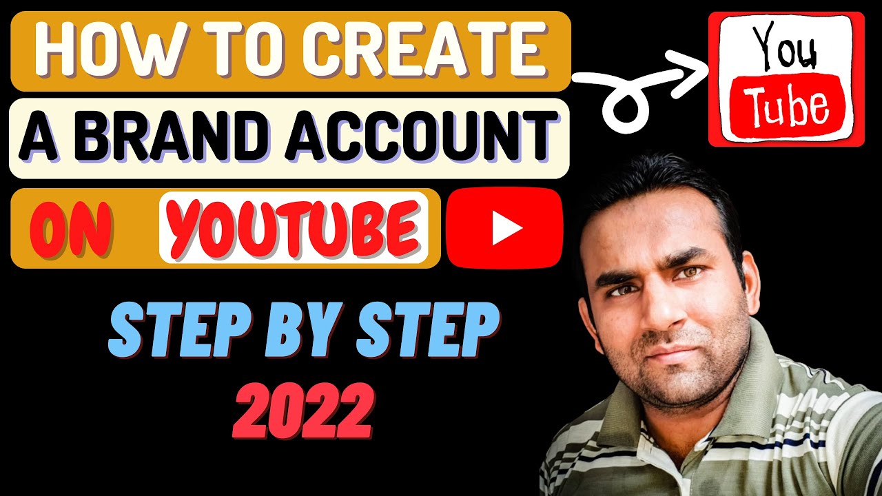 how to create brand account youtube 2022 | Convert youtube to brand ...