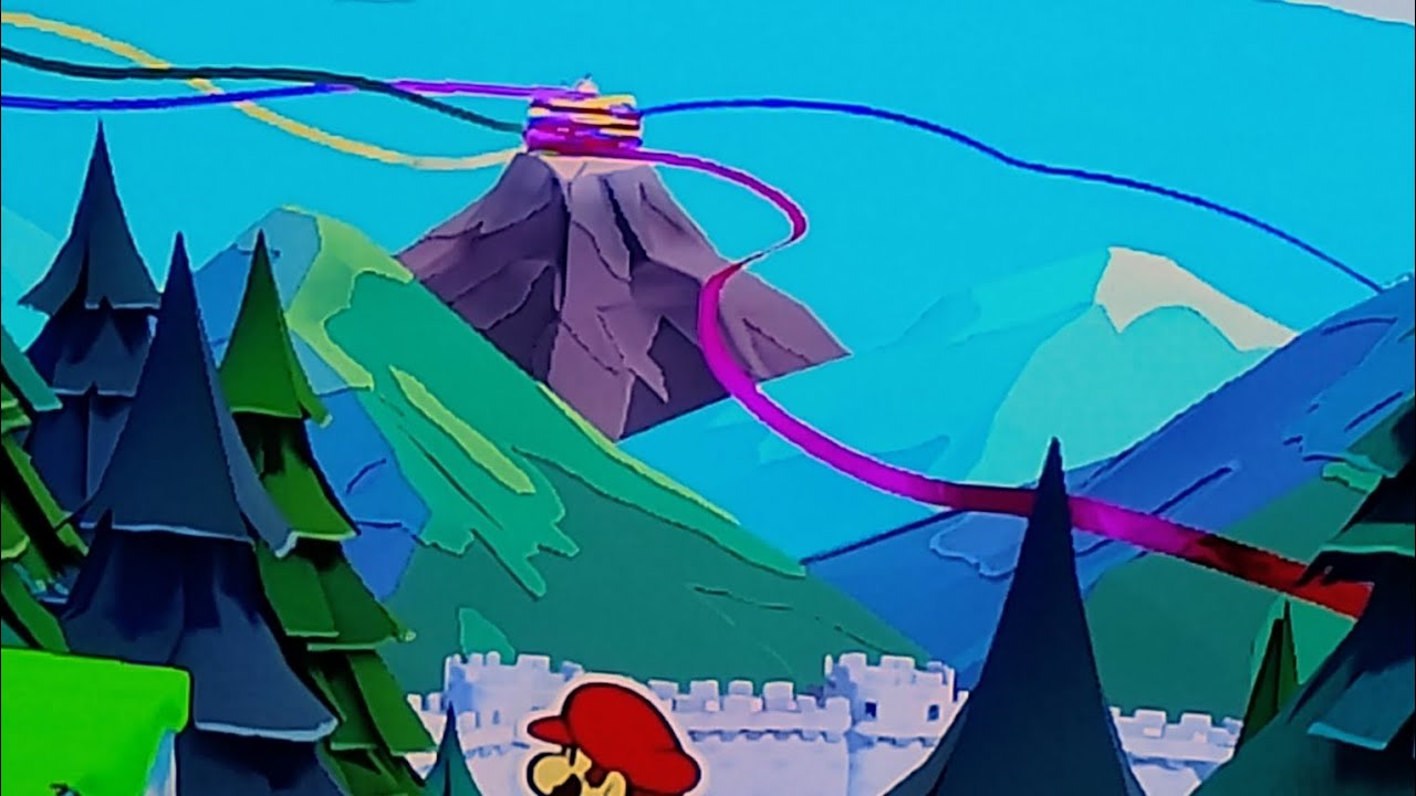 paper Mario the origami King the red streamer part 1/2 - YouTube