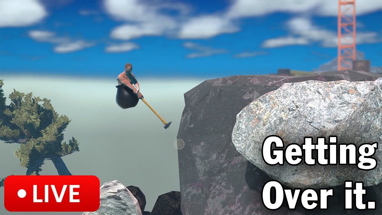 GETTING OVER IT Stream 2 (10/24/25) - YouTube