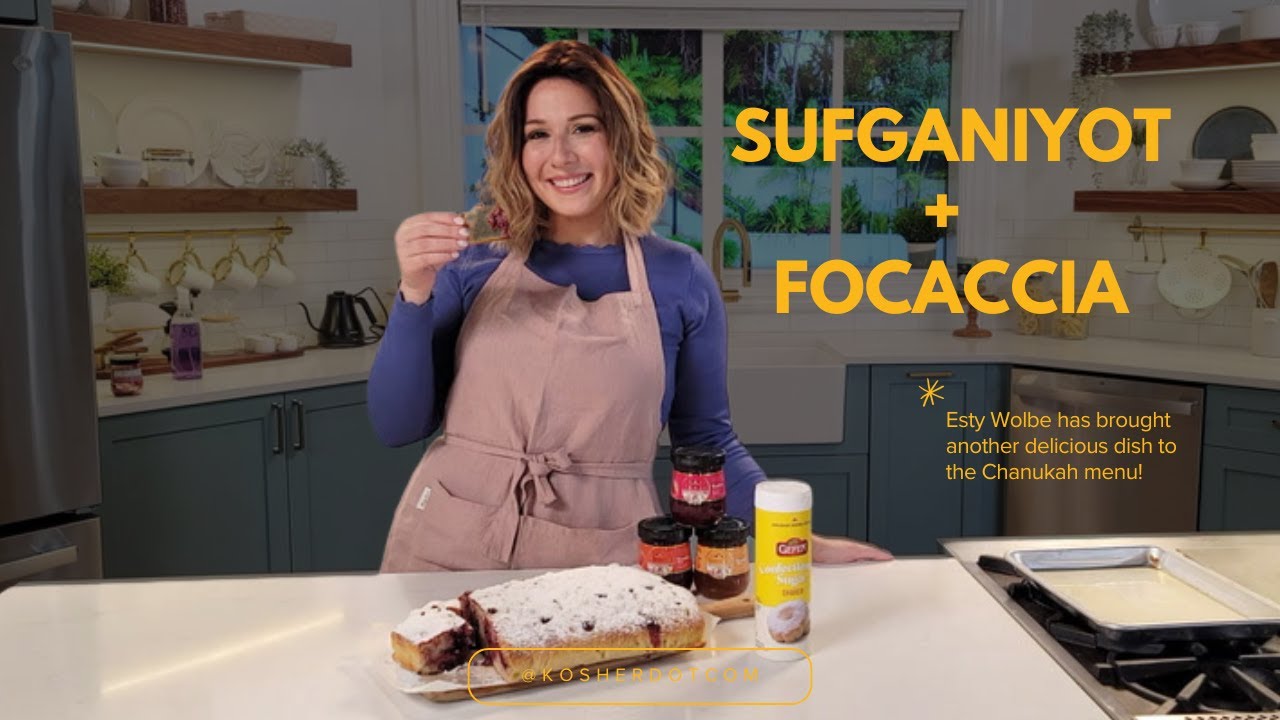 A New Type of Sufganiyot By Esty Wolbe - YouTube