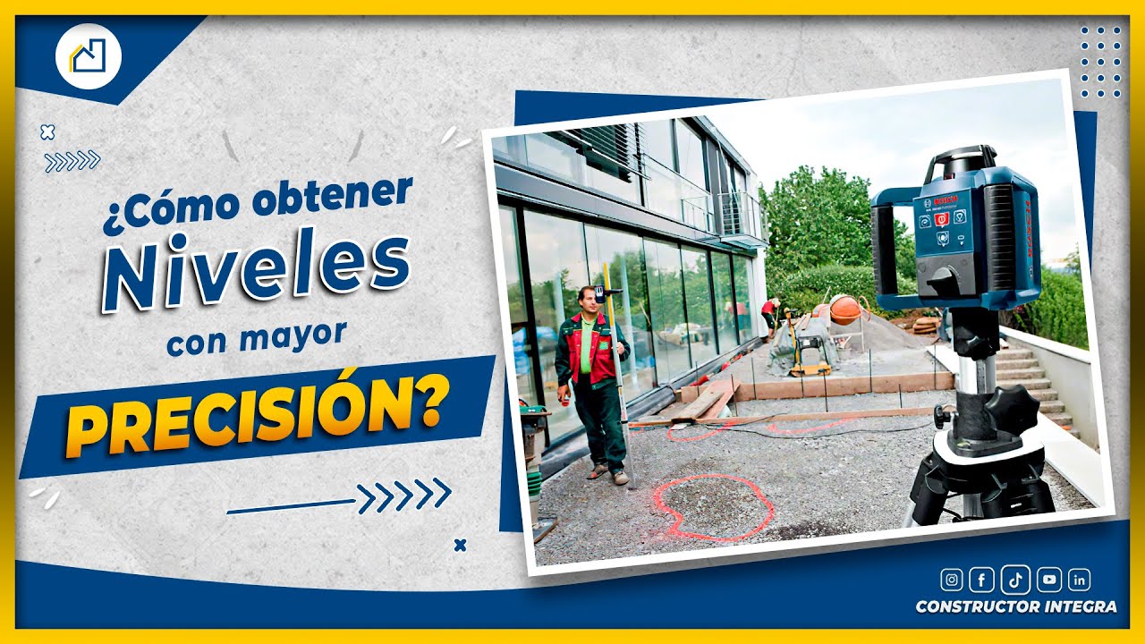 🤔¿CÓMO UTILIZAR UN NIVEL LÁSER AUTONIVELANTE?🤔 | Paso a Paso - YouTube