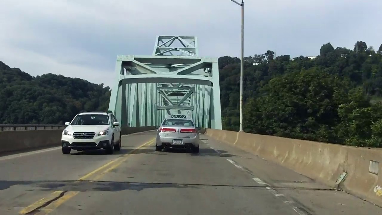 Sewickley Bridge southbound - YouTube