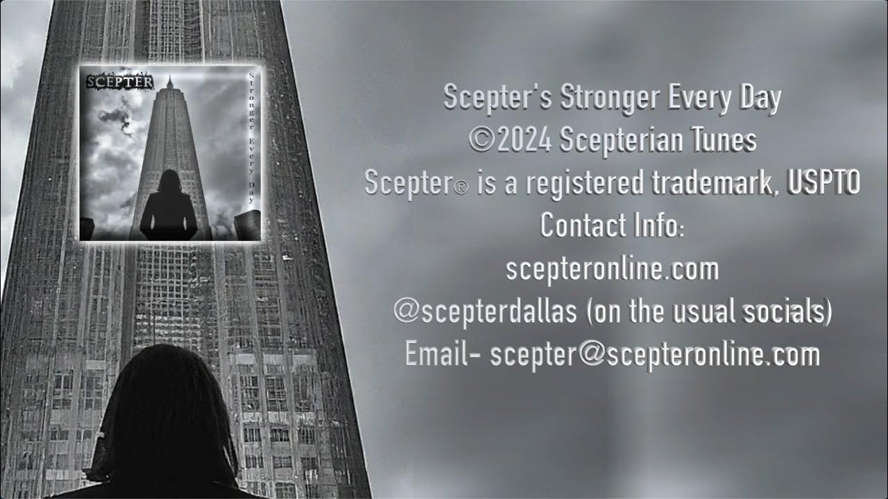 Scepter- Stronger Every Day (Official Lyric Video) HD 1080p - YouTube