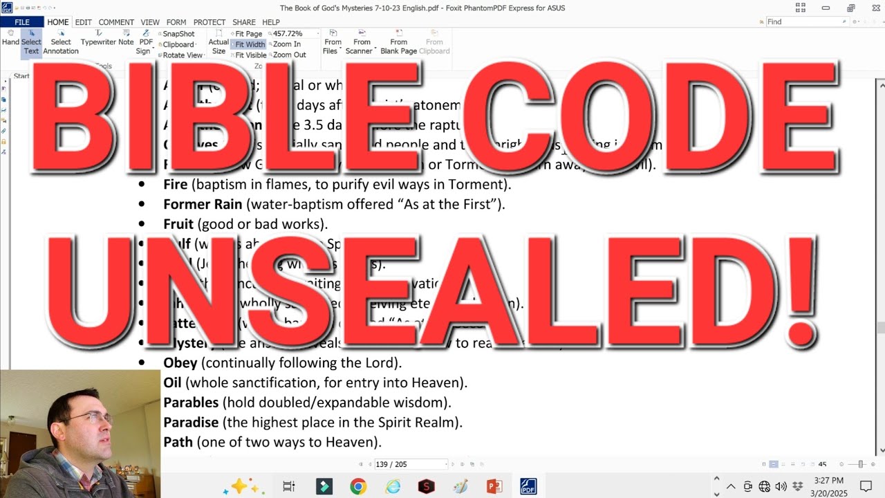 Bible CODE Reveals Jesus' Paths, Spirit Realm, & RAPTURE! 42 Named ...