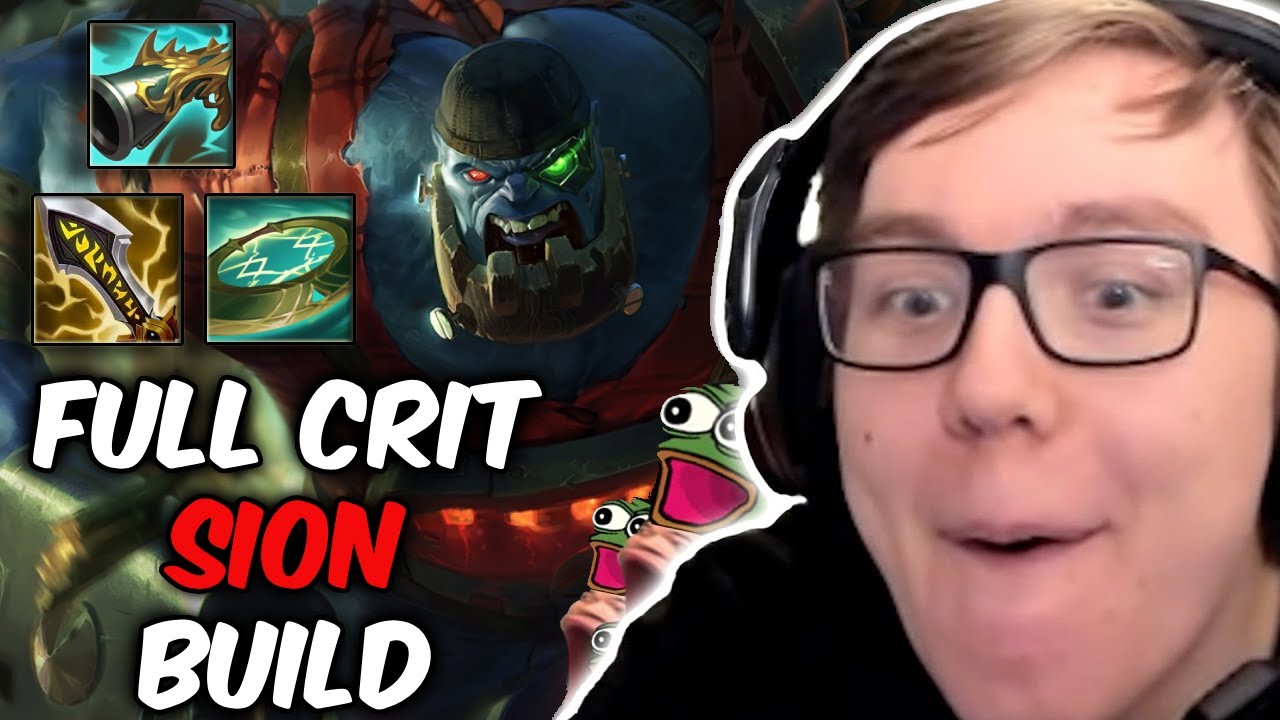Thebausffs Sion Lethality Gameplay ' Sion vs Camille - YouTube