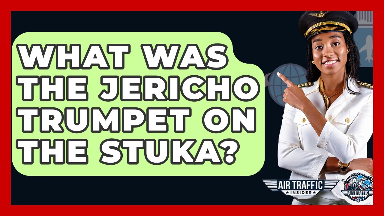 What Was The Jericho Trumpet On The Stuka? - Air Traffic Insider - YouTube