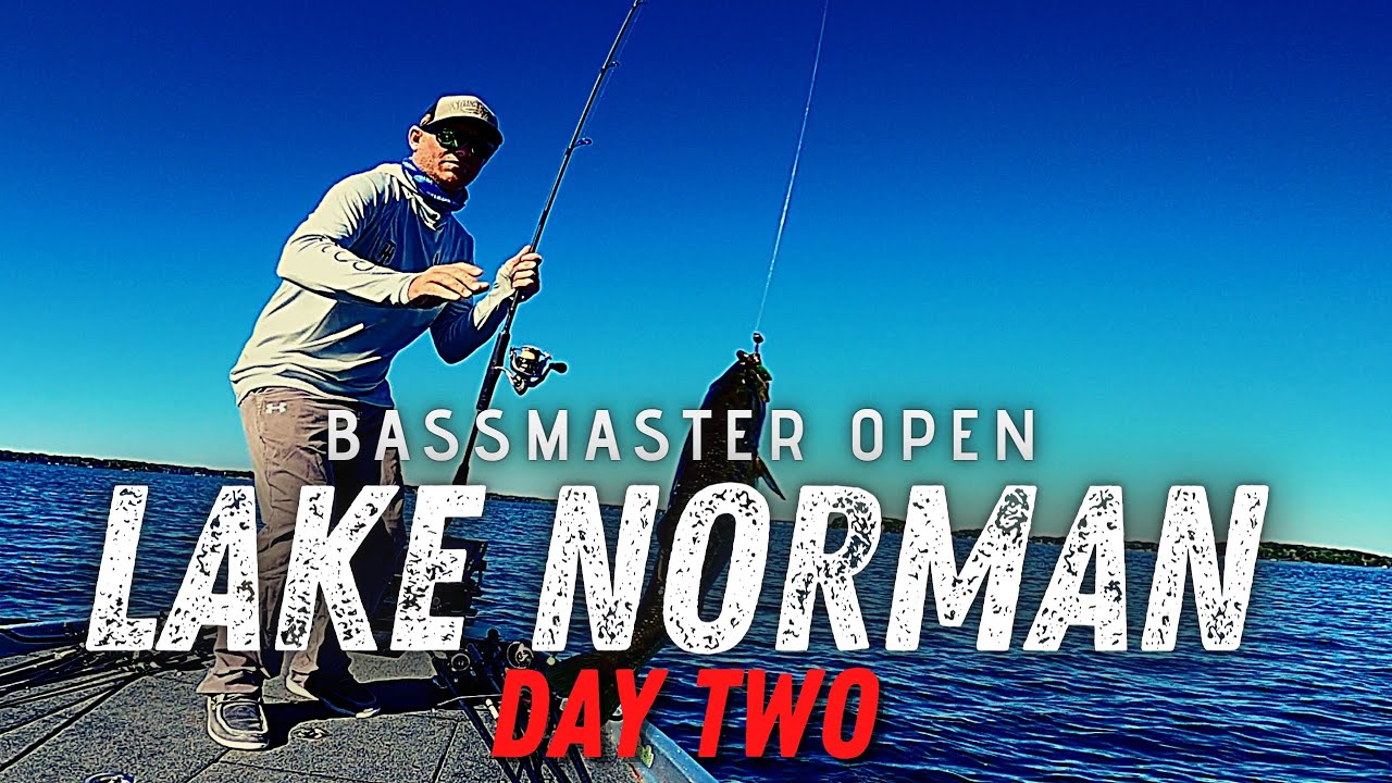 Bassmaster Open: Day Two Lake Norman! (Day in the Life of a Bassmaster ...