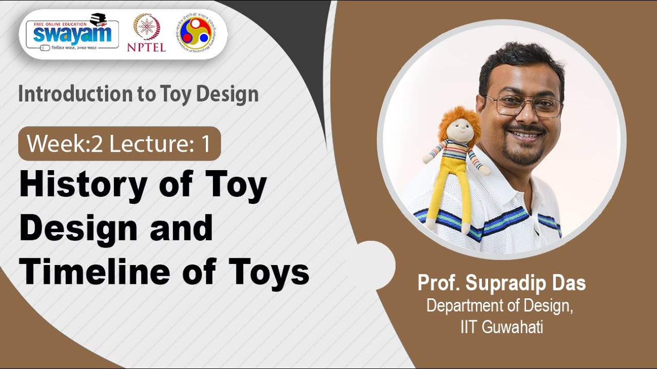 Lec-5: History of Toy Design and Timeline of Toys - YouTube