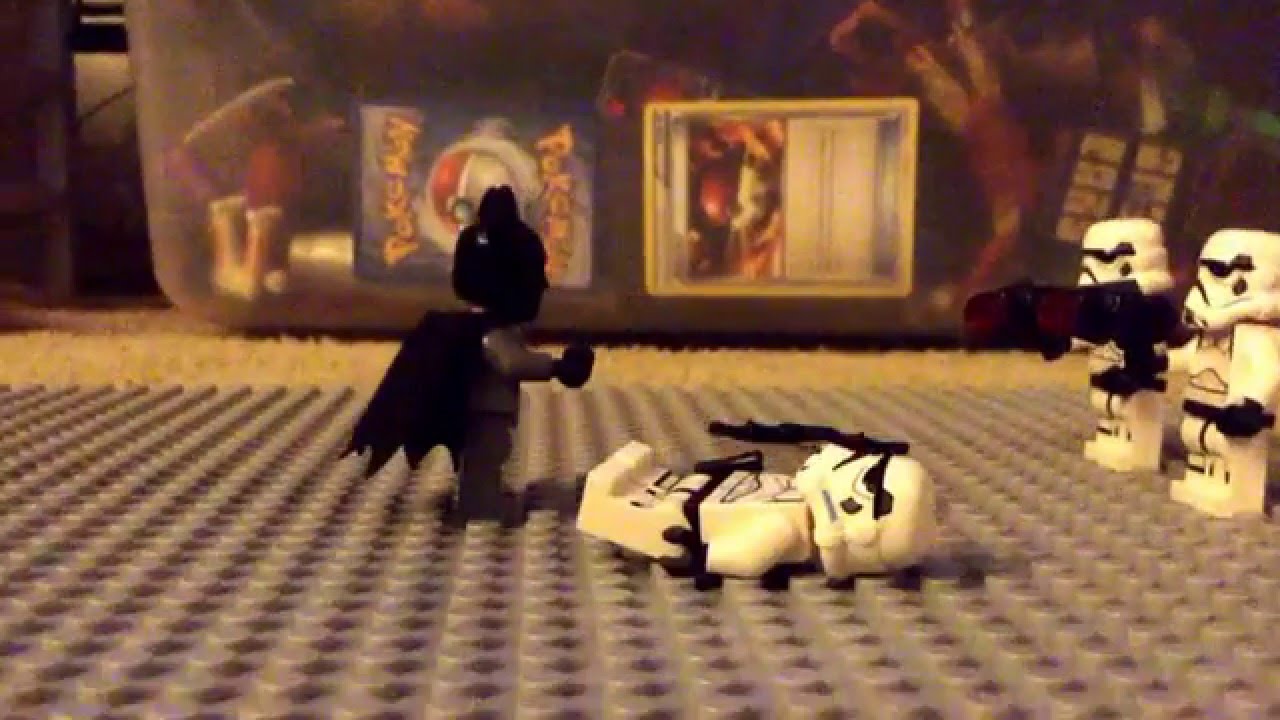 Batman vs stormtroopers - YouTube